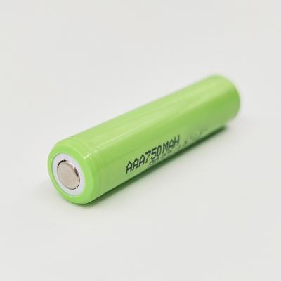 Cina Batteria Ni-MH ad alta temperatura, AAA750mAh, temperatura di carica e scarica -20°C ~ +70°C in vendita