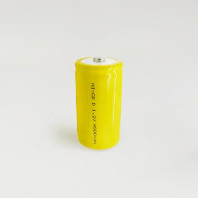 Cina Batteria Ni-Cd ad alta temperatura 1.2V 4500mAh Temperatura di carica e scarica -20°C~+70°C in vendita