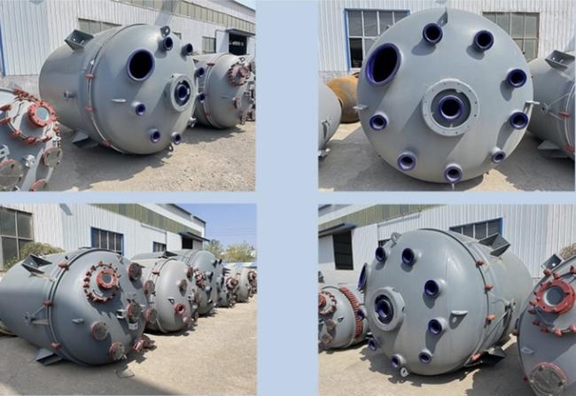 Enamel Reaction Kettle Reaction autoclave Chemical Autoclave Glass Lined Reactor 2