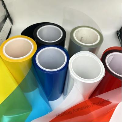 China PET Protective Film Glass Rolled Soft Release Film Protects Screen for sale
