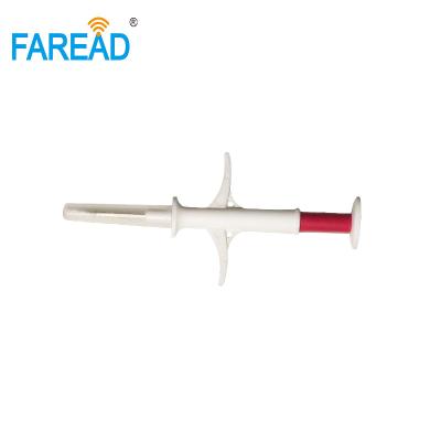 China FRD026 RFID Animal Microchip Injector 1.4*8 mm pet syringe for fish dog cat animal tracking and identification for sale