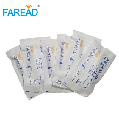 China FRD020 reusable Animal Microchip Needle RFID ISO11784/11785 1.4x8 mm FDX-B PIT tag for fish tracking and identification for sale