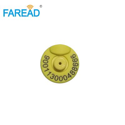 China FRD102 Animal ID ISO11784/5 FDX-B  cattle Ear Tag for livestock Tracking and Identification for sale