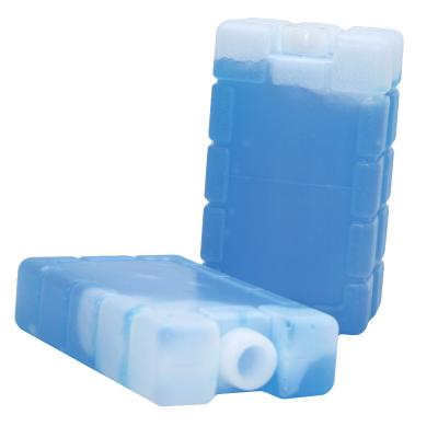 Cina Il congelatore per ghiaccio blu riutilizzabile della borsa termica da 400 ml confeziona mattoni di gel di ghiaccio per alimenti in vendita