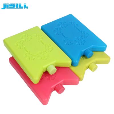 China Lebensmittelqualität HDPE Kunststoff 15*10*2 CM Mini-Eispackungen Gefrierpackungen FDA SGS-Zertifikat für gefrorene Lebensmittel zu verkaufen