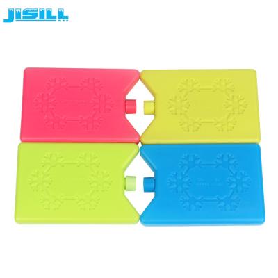 China Lebensmittelqualität HDPE Kunststoff 15*10*2 CM Mini-Eispackungen Gefrierpackungen FDA SGS-Zertifikat für gefrorene Lebensmittel zu verkaufen