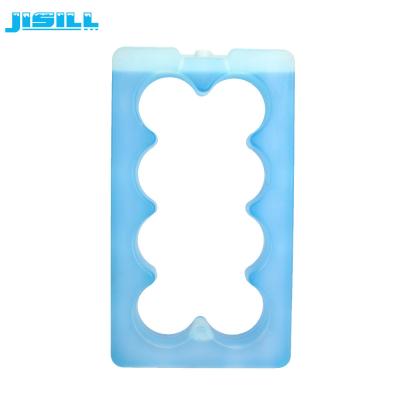 China Plastic Material Special Shape Custom Gel Ice Cooler Bricks For Beverage Cold for sale