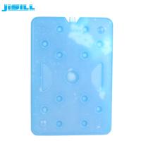 China Custom Plastic Low Temperature Ice Cooler Brick Blue for sale