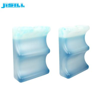 China Forma de onda do HDPE do produto comestível que refrigera blocos grandes do congelador do leite materno para o saco mais fresco à venda