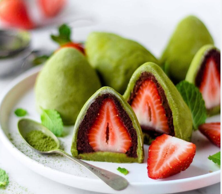 Mochi forming process