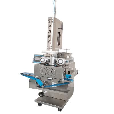 China Máquina automática de incrustação de ovos escoceses Máquina de incrustação de mochi de aço inoxidável à venda