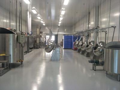 Quality 220V 380V Chocolate Panning Machine 32 rev per Minute Polishing Machine for sale