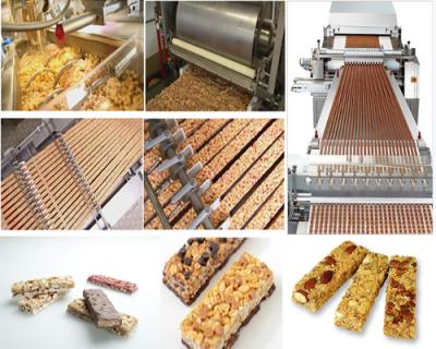 Cina Linea di produzione completamente automatica di barrette di cereali e barrette di nougat in vendita