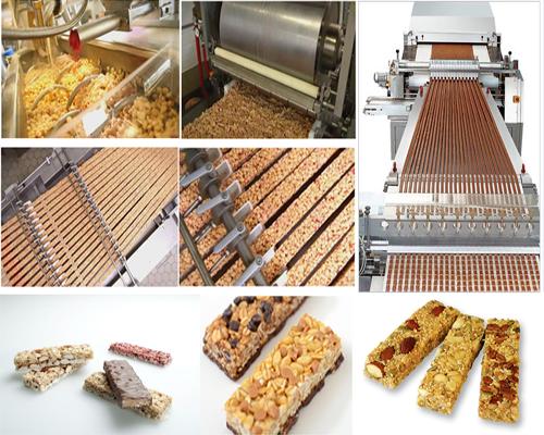 Quality Automatic Cereal Bar Machine 200-500kg/h Production Line for sale