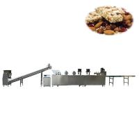 China Automatic Peanut Rice Sesame Candy Bar Production Line 100-500kg/hour with PLC Control for sale