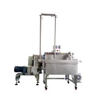 China Integrated Chocolate Enrober with Melting Tank 220V 8-60kg Batch Continuous Supply for sale