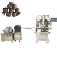 China Automatic Rum Balls Maker 40,000 Pcs Day 20-45mm Diameter Chocolate Coating Production Line for sale
