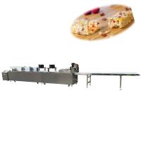 China Industrial Slab Forming Bar Machine 380V 100-500kg Hour for Nutrition Cereal Protein Bars for sale