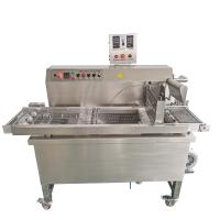 China 60kg Chocolate Enrobing Machine with Automatic Temperature Control ±0.5°C for sale