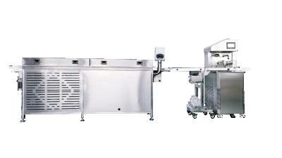 China Small Chocolate Tempering Machine Cooling Tunnel Chocolate Making Equipment for sale