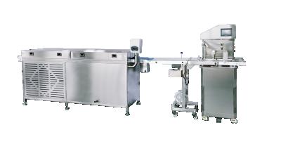 China Small Chocolate Tempering Machine Cooling Tunnel Chocolate Making Equipment for sale