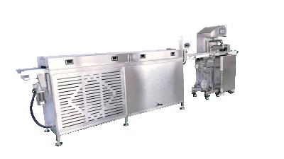 China Small Chocolate Tempering Machine Cooling Tunnel Chocolate Making Equipment for sale