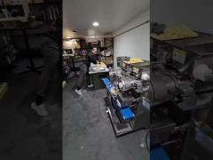 Easy Operate Automatic Encrusting Machine 1.5kw For Brazilian Cheese Bread