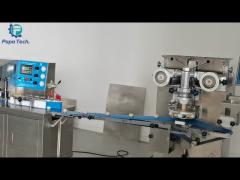 Stainless Steel Automatic Encrusting Machine 60pcs/min-90pcs/min For Pop Tart Production