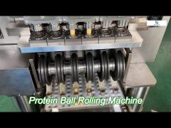 Six Rows Glutinous Rice Ball Making Machine Easy Operation 2550*1350*1580mm