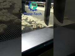 donut with chocolate coating machine