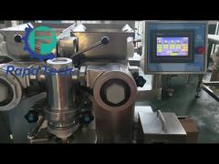 Automatic Protein Ball Production Line with Peanut Filling & Cocoa Coating