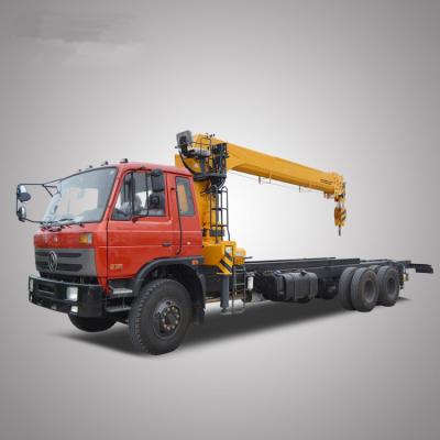 China Truck Crane 12 Tons Mobile Crane Hydraulic Crane Truck Mounted Crane for sale