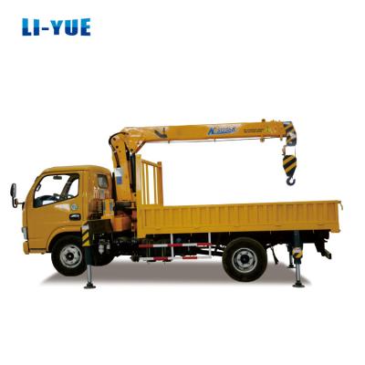 China 3 Tons Truck Mounted Hydraulic Lifting Cranes hydraulic truck crane for sale
