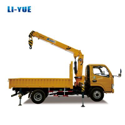 China Artiuclated Crane 3 Ton Boom Truck for Sale in India hydraulic truck crane price for sale