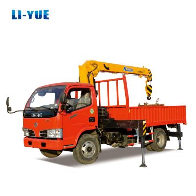 China Famous Brand in Thailand Market Crane Truck 5 Ton Truck Mounted Crane for sale
