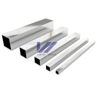 China Polished 304 316 SS Box Section Rectangular Stainless Steel Pipe Customization for sale