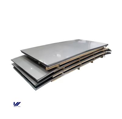 China Warmverkoop 316L roestvrij staalplaat 2B BA HL 8K voor decoratieve materialen Te koop