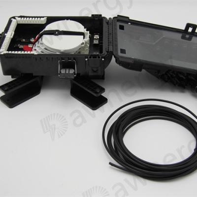 China 18 Core Fiber Optic Distribution Box With Huawei Type Waterproof 18 Adapters for sale