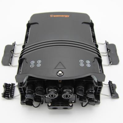 China 8 Core Fiber Optic Distribution Box With Mis-Span And Single Cable Port for sale
