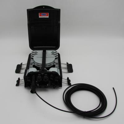 China 8 Core Fiber Optic Distribution Box With Mis-Span And Single Cable Port for sale