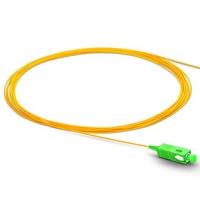 China Fiber Optic Pigtail Simplex SC/APC 12pcs Bundle 0.9mm Low Insertion Loss for sale