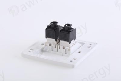 China Punch down coupler Gcabling Network Module Cat6 Cat6a RJ45 UTP 8P8C 180 Degree toolless Keystone jack for sale