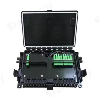 China Good Quality Wall Mounted Fiber Optic Terminal Box 16 Ports Fiber Optic Termination Box for sale