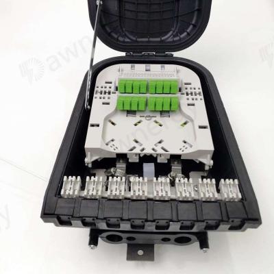 China FTTH Distribution Box IP65 Outdoor Fiber Access Terminal Closure FTTH Box 16 Ports Factory Price Optic Terminal Box for sale