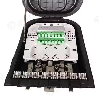 China FTTH Distribution Box IP65 Outdoor Fiber Access Terminal Closure FTTH Box 16 Ports Factory Price Optic Terminal Box for sale