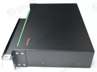 China 19 Inch Rack Mount Fiber Optic Distribution Frame Sliding Type 144 Cores SC LC for sale