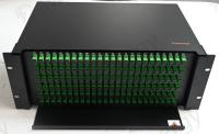 China 19 Inch Rack Mount Fiber Optic Distribution Frame Sliding Type 144 Cores SC LC for sale