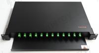 China 19 Inch Rack Mount Fiber Optic Distribution Frame Sliding Type 144 Cores SC LC for sale