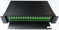 China 19 Inch Rack Mount Fiber Optic Distribution Frame Sliding Type 144 Cores SC LC for sale
