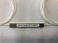 China 1x2 Mini Type Fiber PLC Splitter Without Connector 1260-1650nm Low Loss for sale